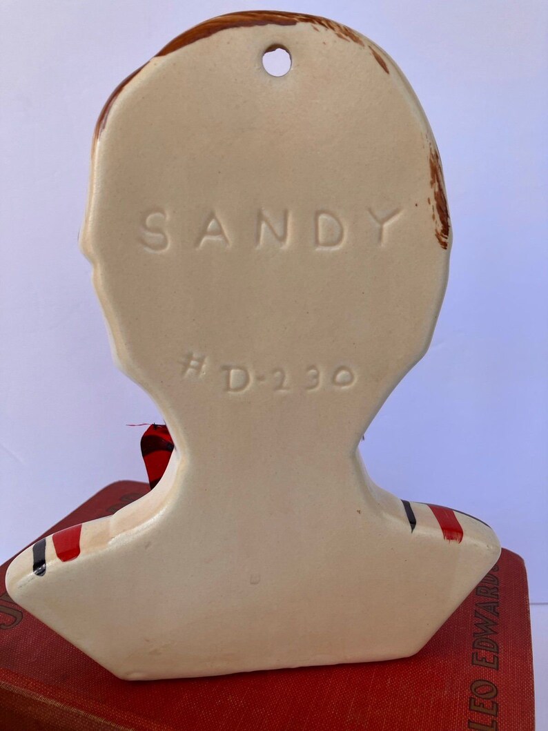 Vintage 1940s Wall Pocket Planters Twins Jean & Sandy Stanford Art ...