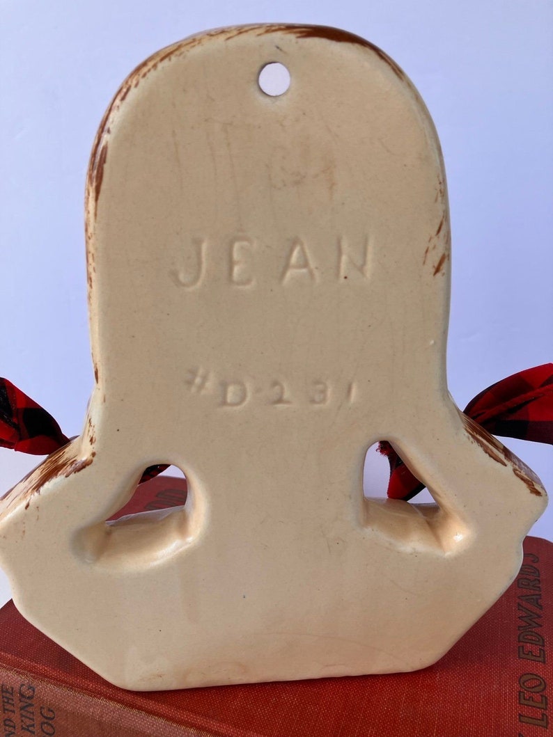 Vintage 1940s Wall Pocket Planters Twins Jean & Sandy Stanford Art ...