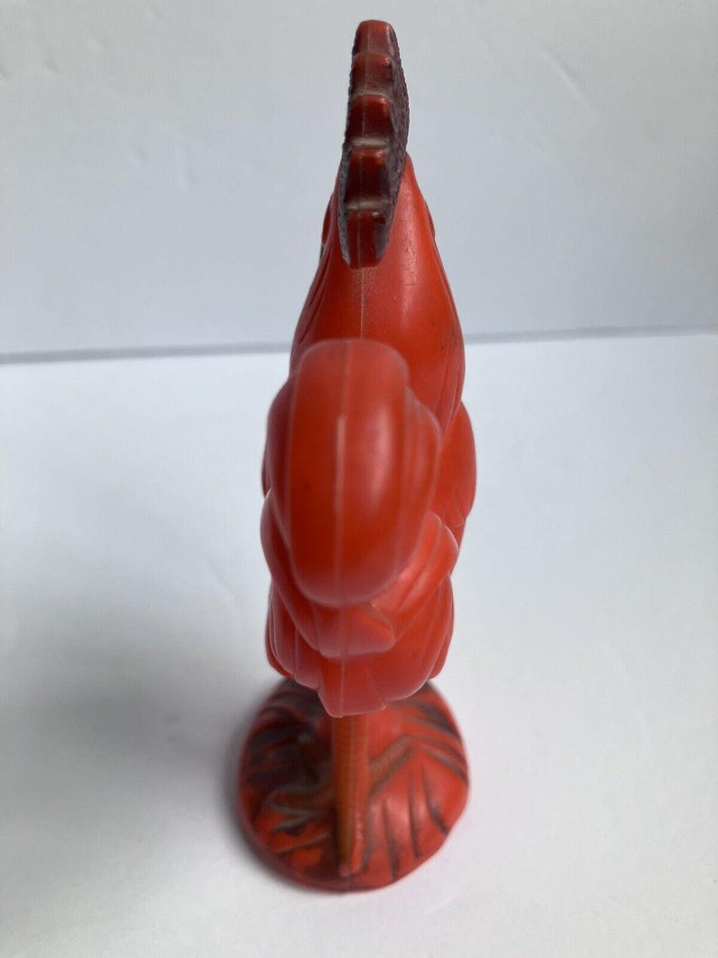 Knickerbocker Plastic Toy Rooster Rattle Working Order - Etsy