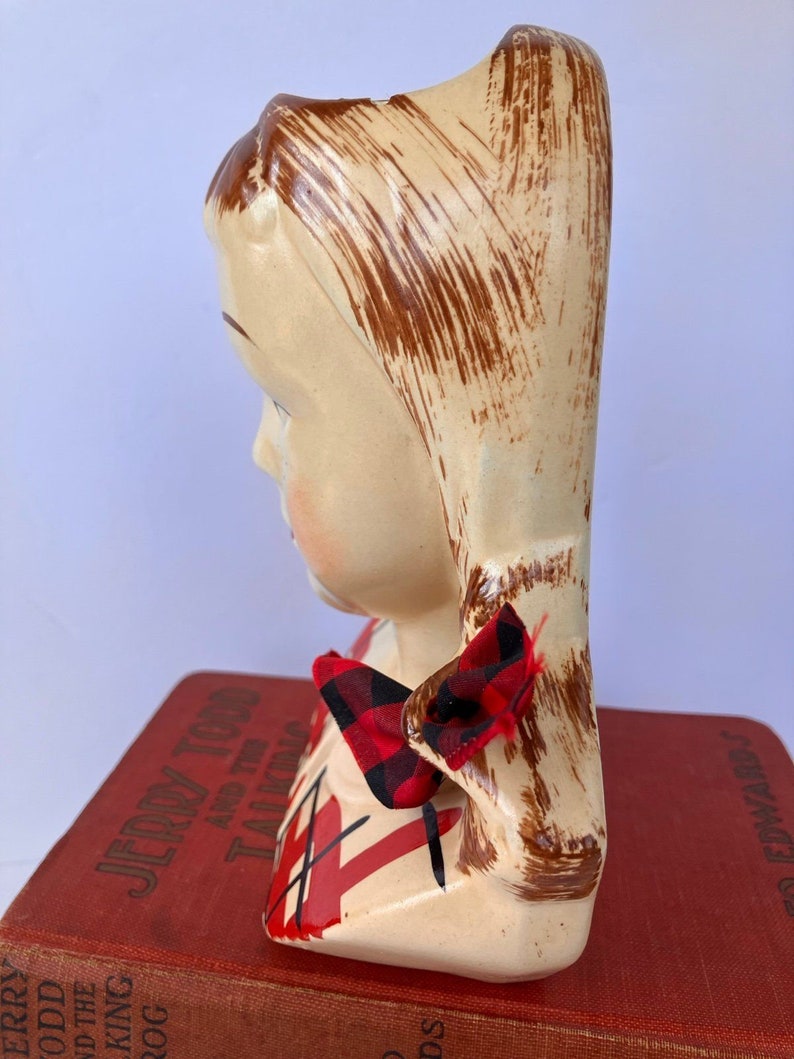 Vintage 1940s Wall Pocket Planters Twins Jean & Sandy Stanford Art ...