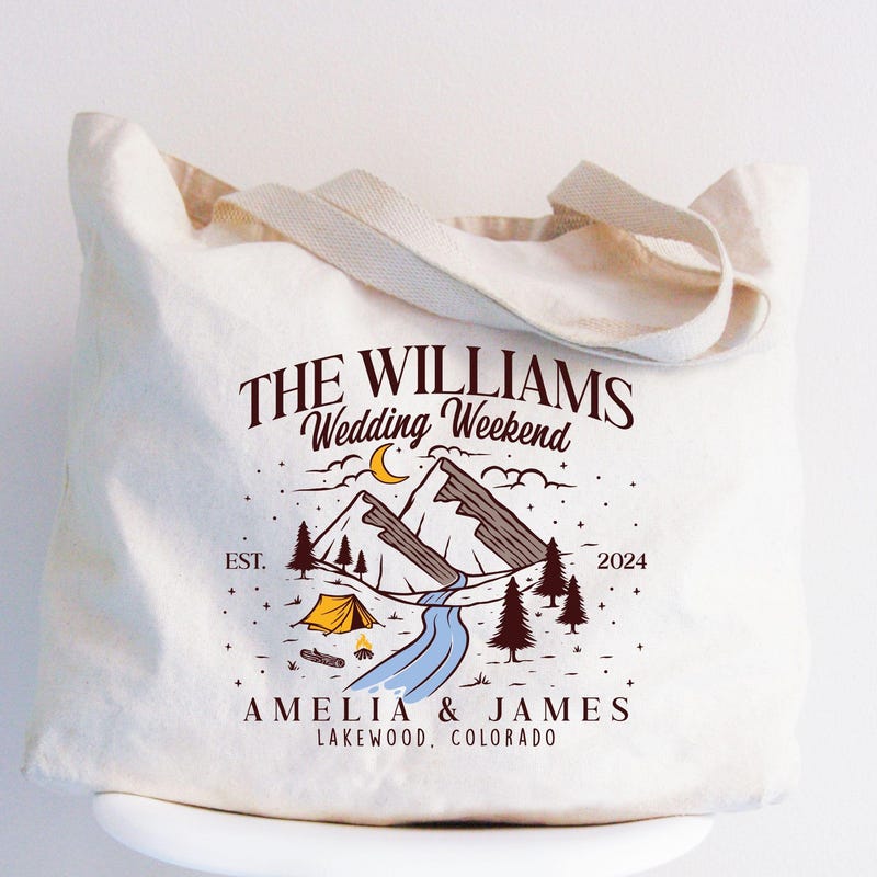 Canvas Wedding Bag - Etsy