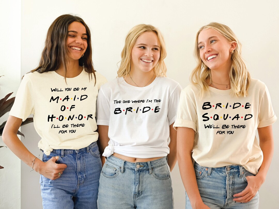Bride Squad Bachelorette Party Sweatshirt, the One Where I Am the Bride ...