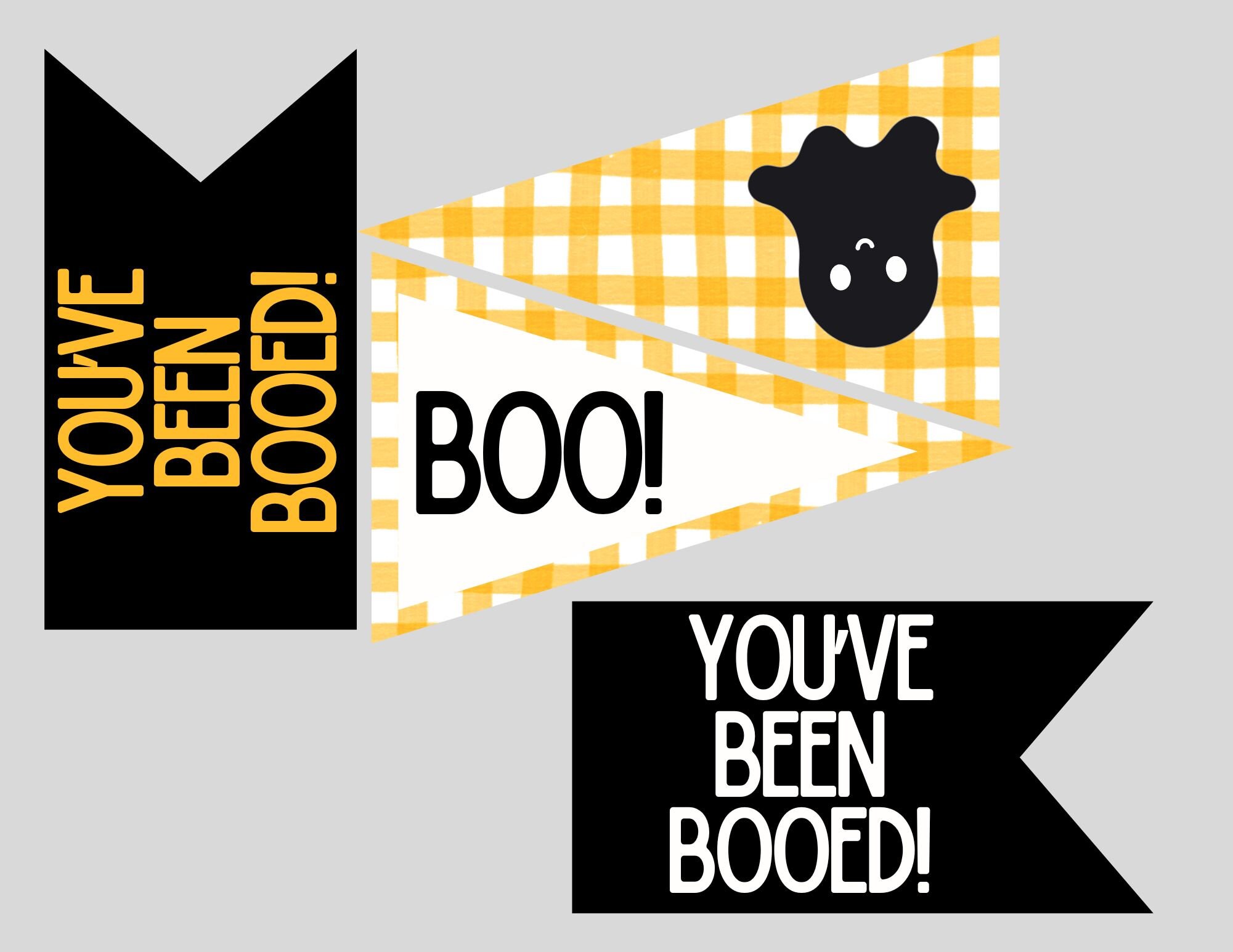 You've Been Booed! Kit - Etsy