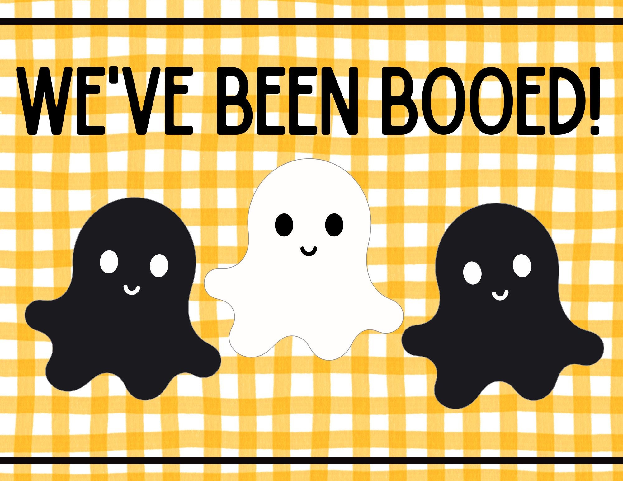 You've Been Booed! Kit - Etsy