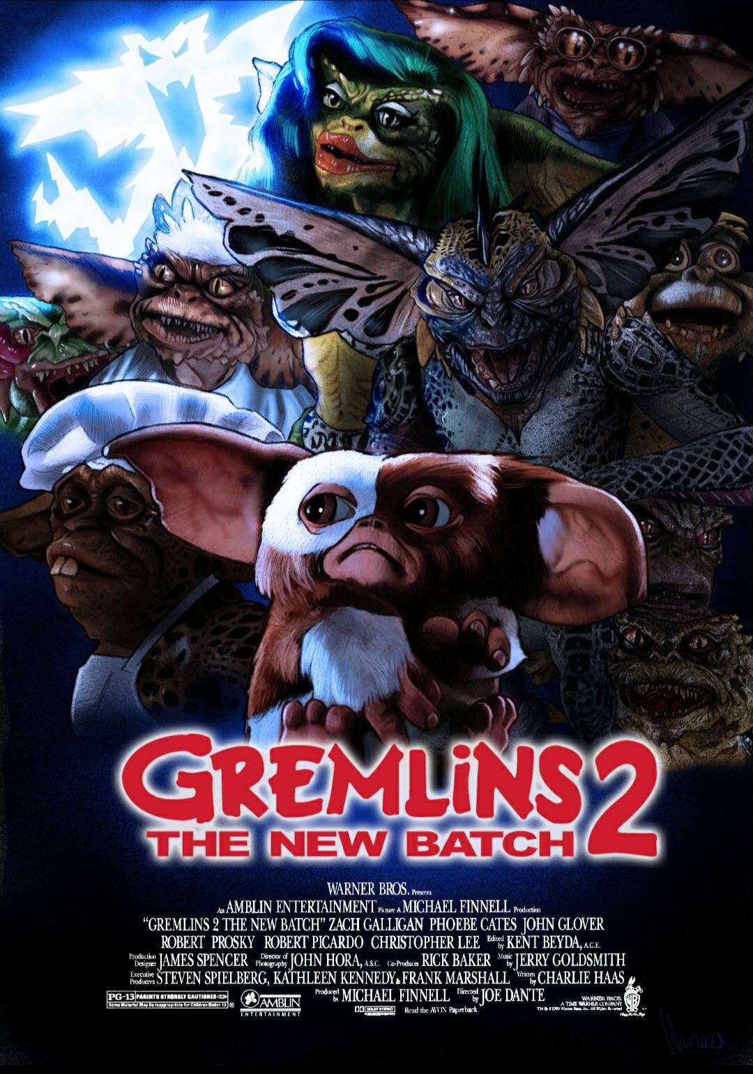 Gremlins 2 The New Batch A3 Art Print | Etsy