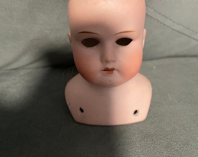 Antique German Doll Head Only, No Eyes-for Doll Making-assemblage Or ...