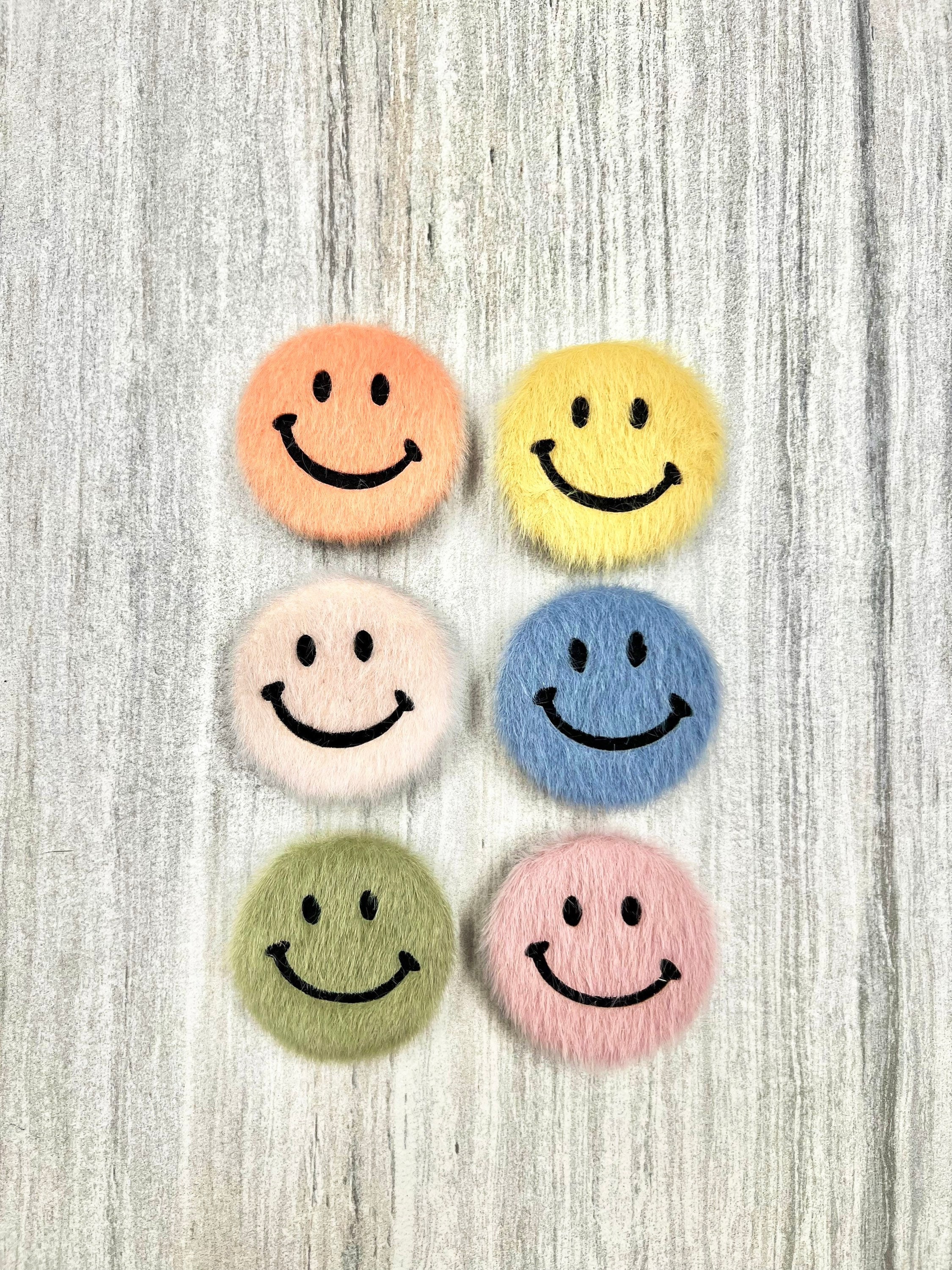 Fluffy Smiley Face Phone Grip Topper/cap - Etsy