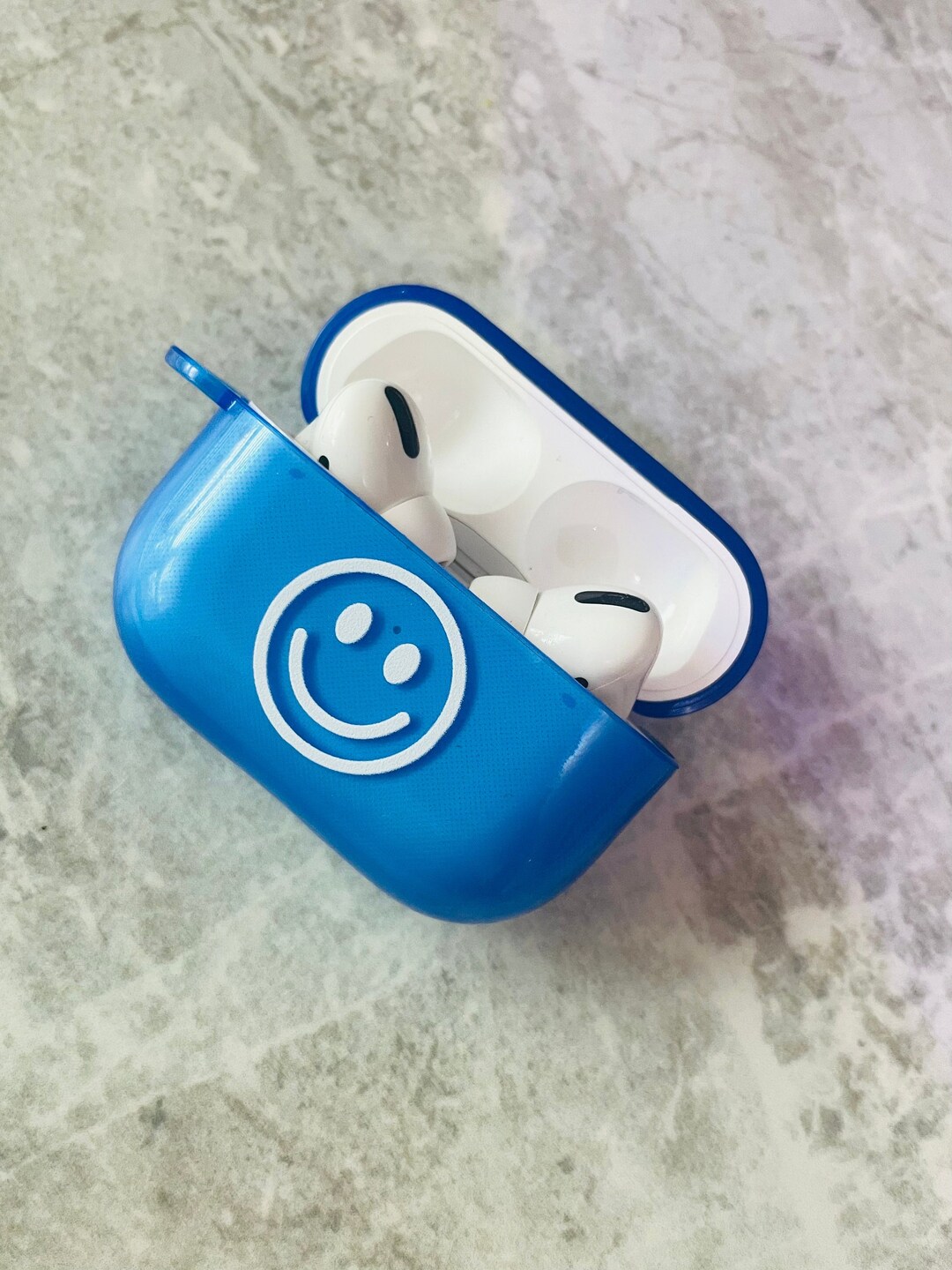 Colorful Smiley Airpods Case Cute Clear Protective Cover for Apple ...