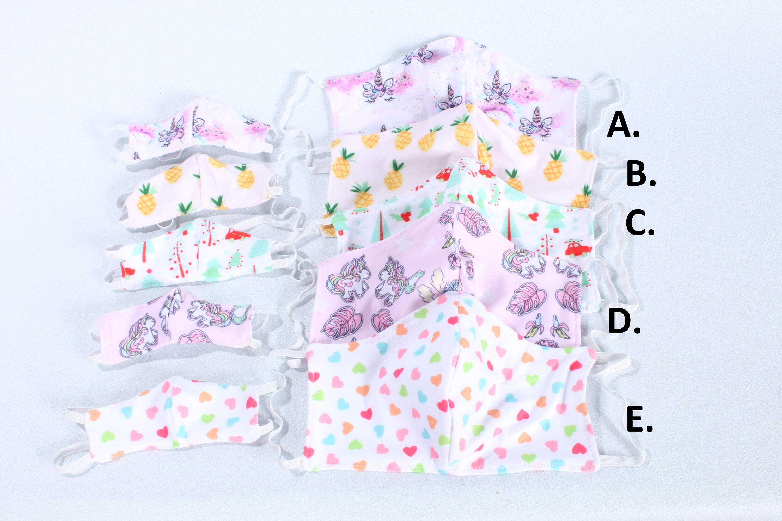 Matching Girl and Doll Face Masks Washable 3-6 Yrs 7-12 - Etsy