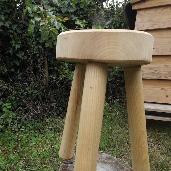 Three Legged Stool - Etsy