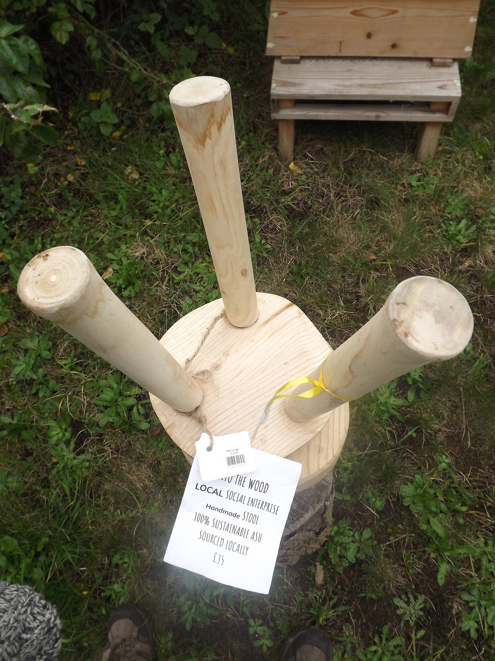 Hand Made Traditional Three Legged Milking Stool - Etsy Canada