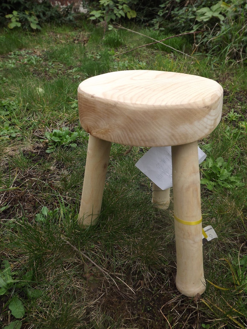 Hand Made Traditional Three Legged Milking Stool - Etsy Canada