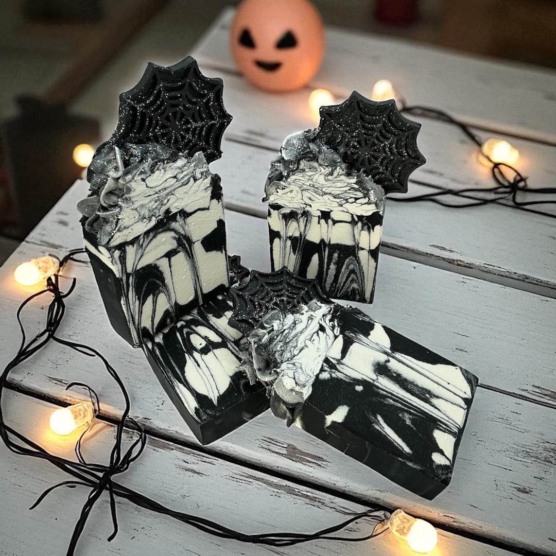 Boo-dy Bar Soaps-halloween Macabre Soap Bars, Goth Bath Decor, Boo ...