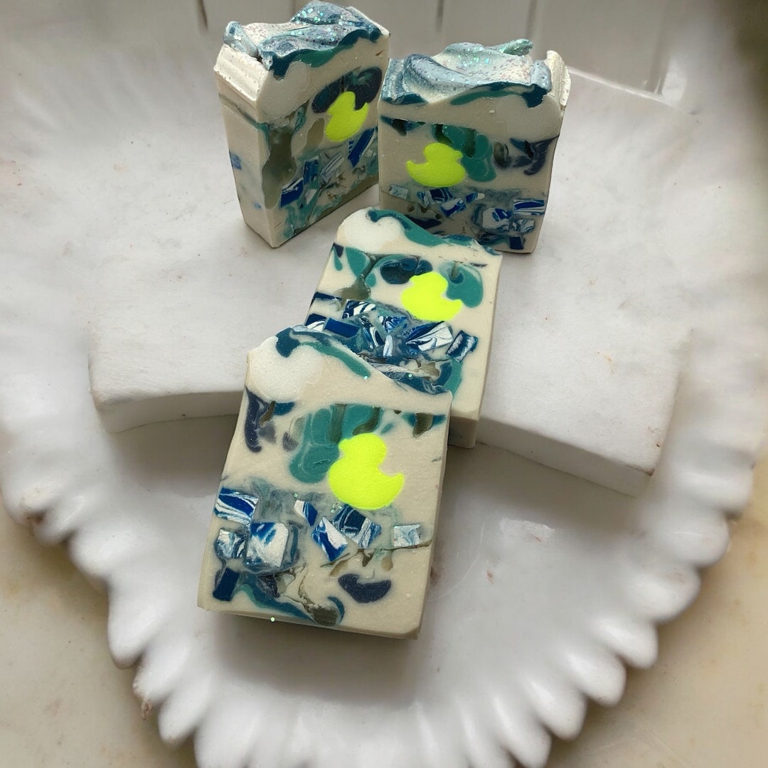 Splish Splash Soap-double Rubber Ducky Bar Soap, Novelty, Fun for Kids ...