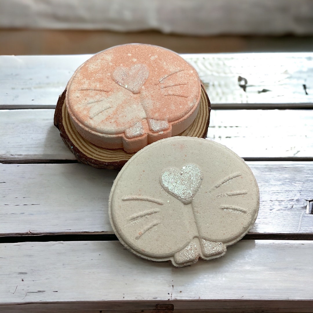 Bunny Bath Bomb-easter Bunny Face Bath Fizzy, Spring Inspired Bath Bomb ...