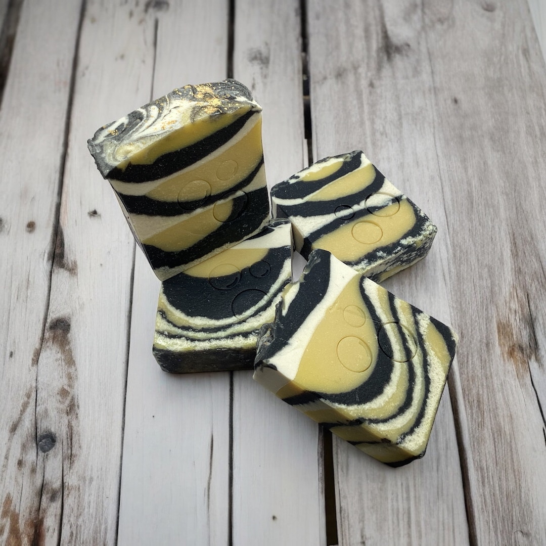 Pollen Party Soap-bee Inspired Soap, Flower Design Inspired, Bee Lover ...