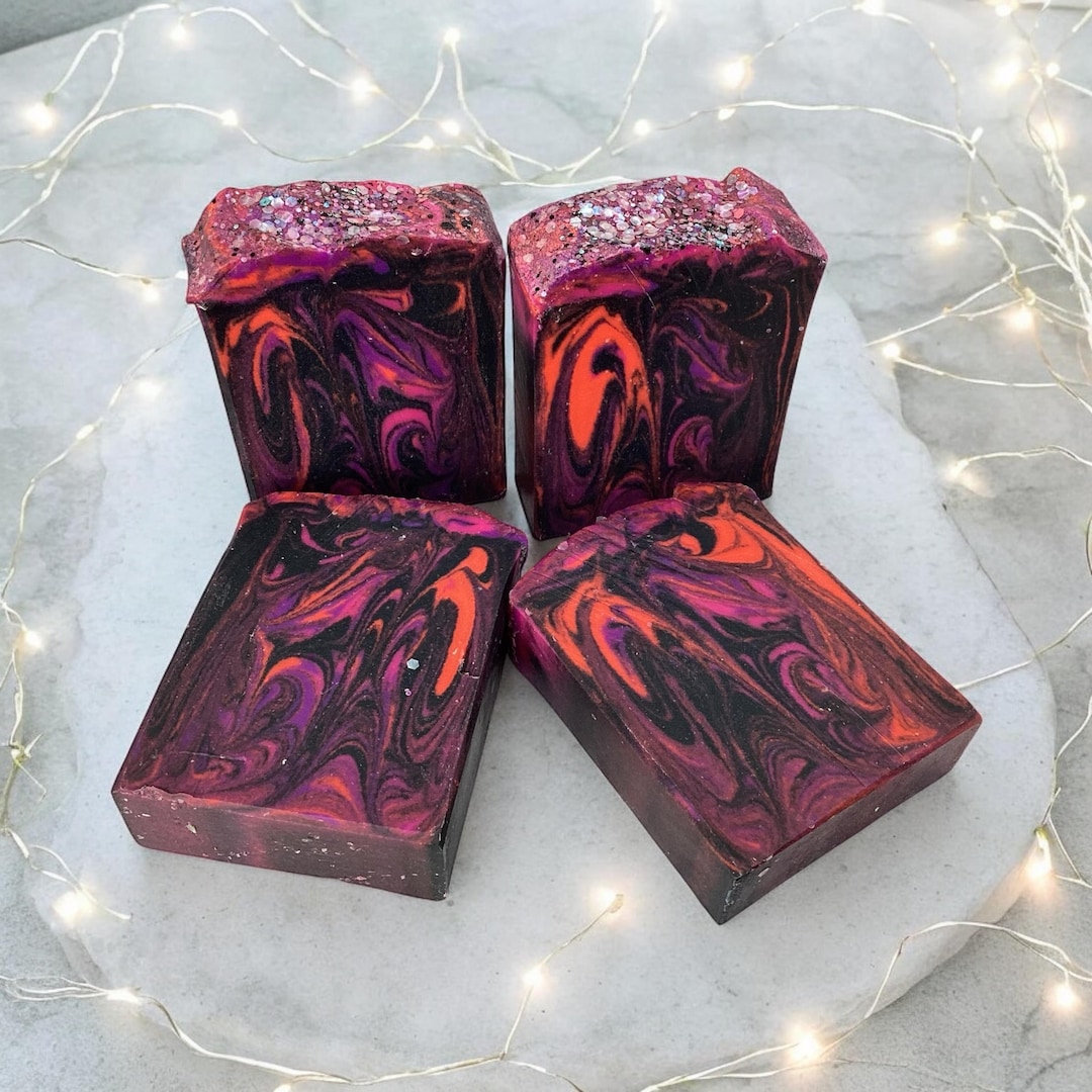 Bewitched Bubbles Soap-halloween Soap, Witchy Bar Soaps, Gothic Glam ...