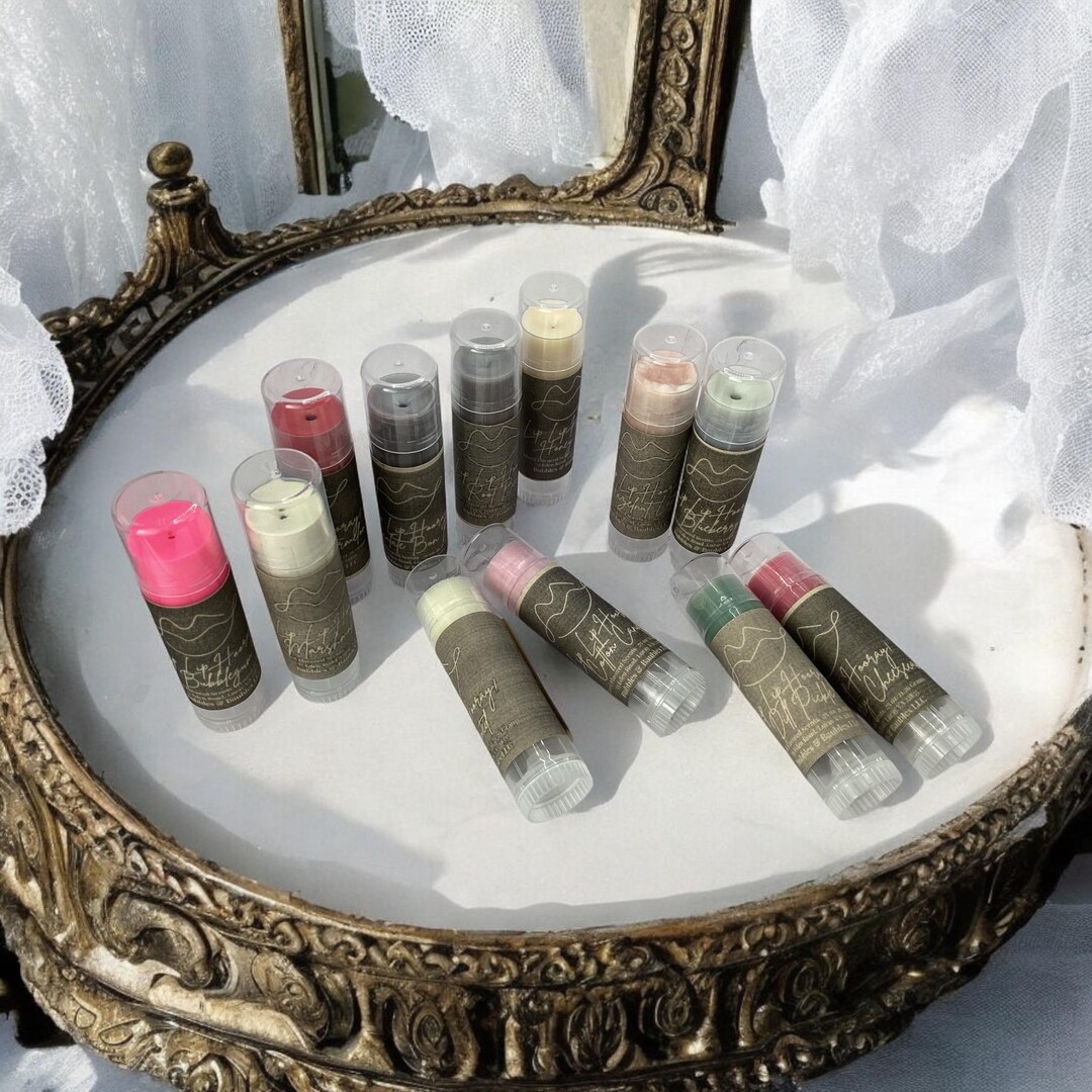 Lip Service Chapstick-variety Mix Large Chap Sticks, Flavored Lip Balms ...