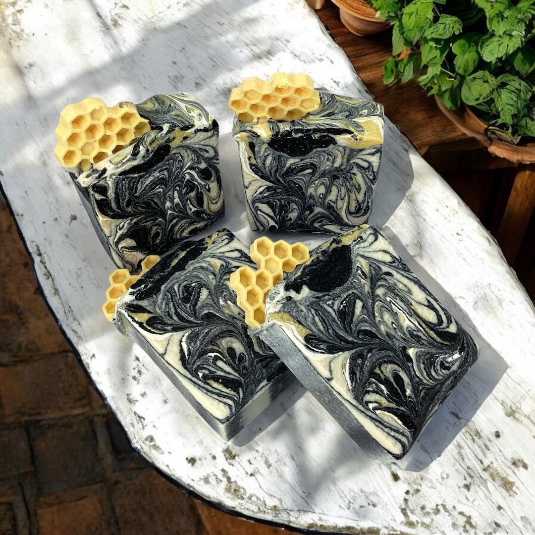 Bee Zesty Soap-lemongrass Scented, Bee Themed, Spring Lovers, Citrus ...