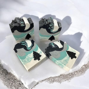 Icicle Oasis Soap-winter Snowy Tundra Soap Bars, Arctic Themed Body ...