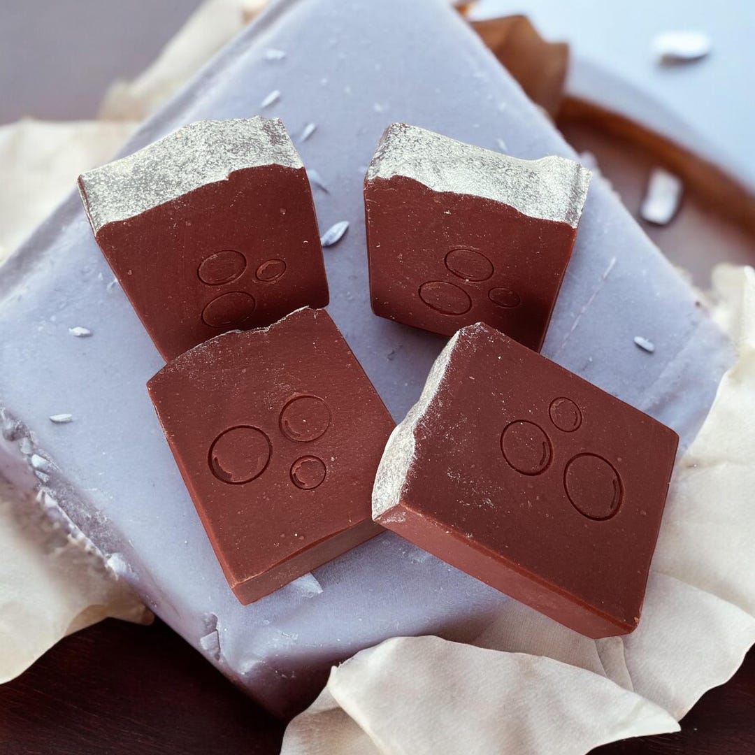 Snow-kissed Cranberry Soap-winter Holiday Soap, Cranberry Scented Soaps ...