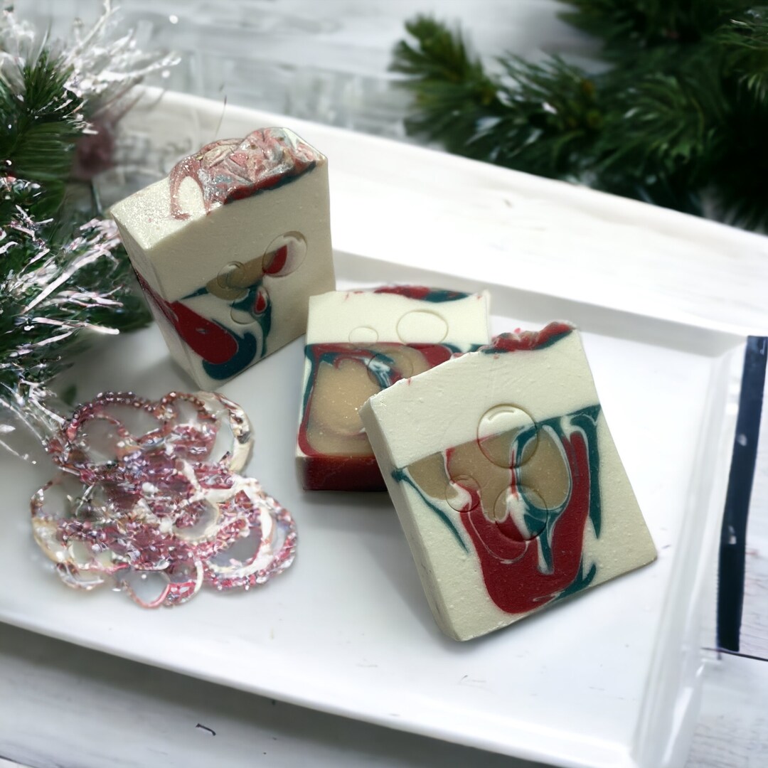 Merry Christmas Elf Socks Soap-christmas Vibes Natural Soap - Etsy