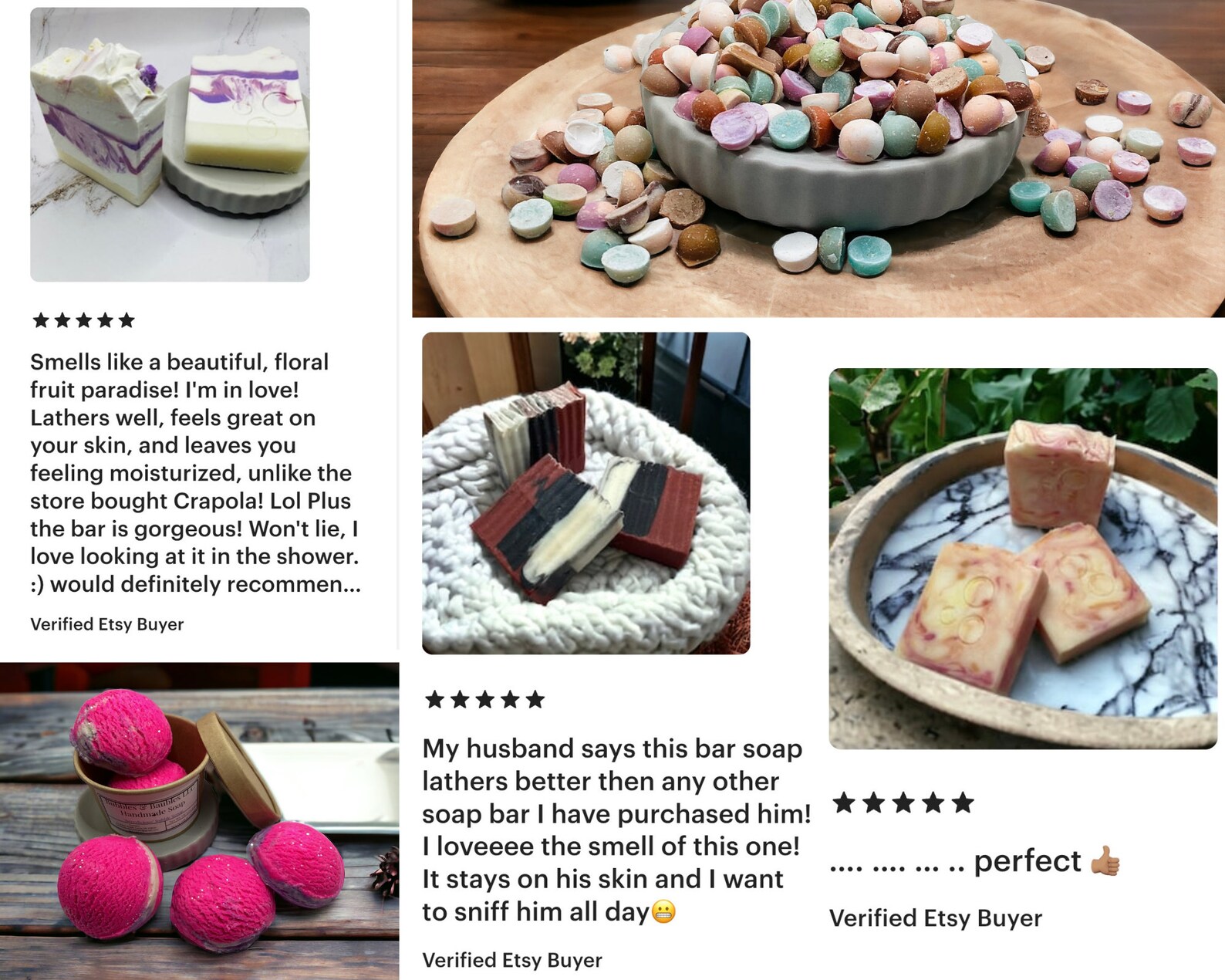 Squeeze the Day Soap-lemon Lavender Scented Bar Soaps, Citrus + Herbal ...
