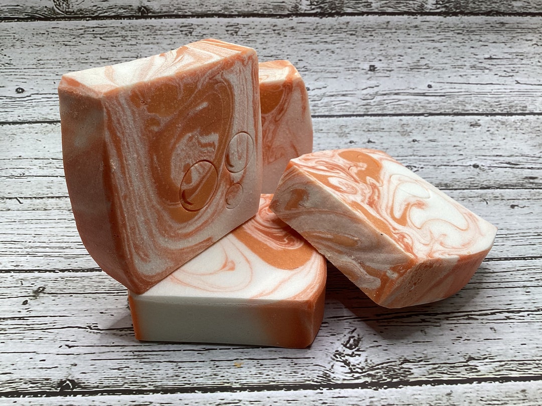 Orange Float Soap-orange Soda Pop Inspired Soap, Citrus Scented Body ...