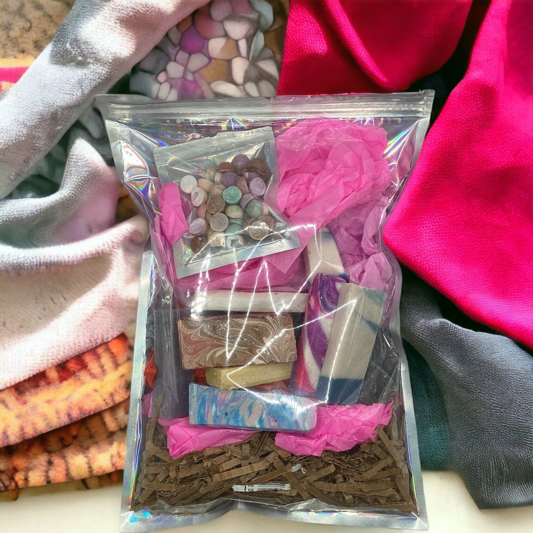 Soap Samples Goody Bag-variety Pack Scented Soap Swatches, Mixed ...
