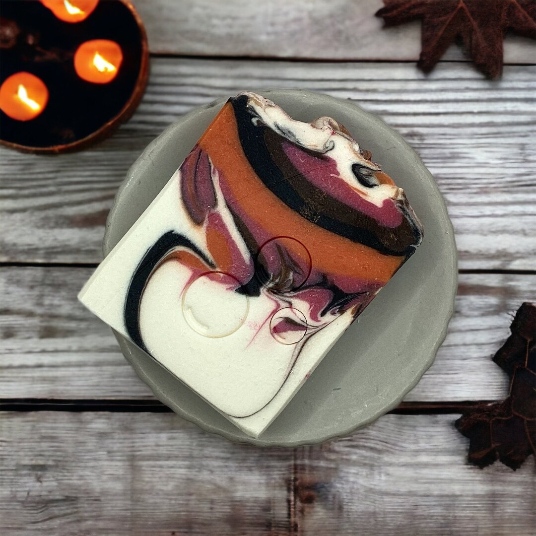 Spooky Soap-halloween Colored Bar Soap, Candied Fruit Scented Soap ...