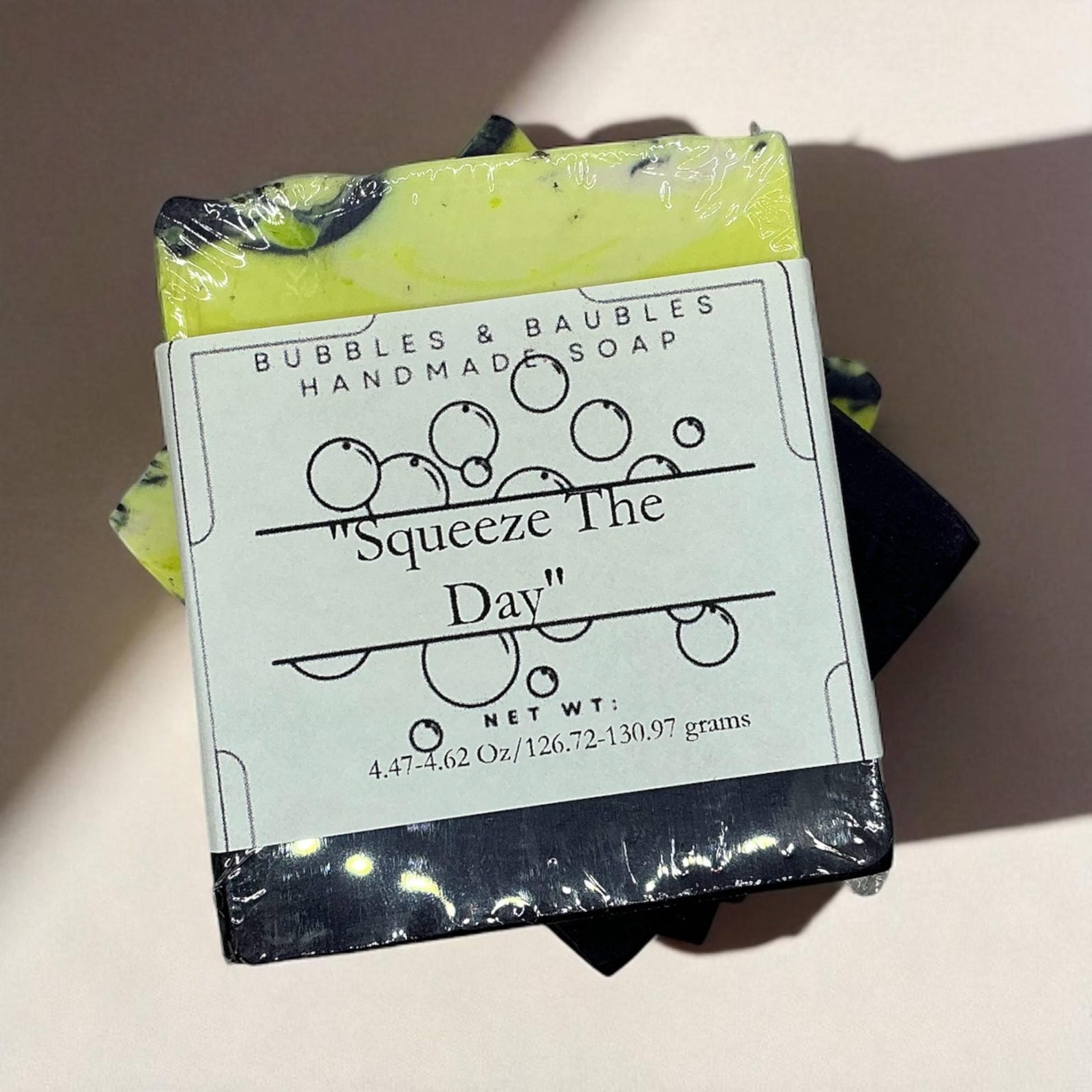 Squeeze the Day Soap-lemon Lavender Scented Bar Soaps, Citrus + Herbal ...