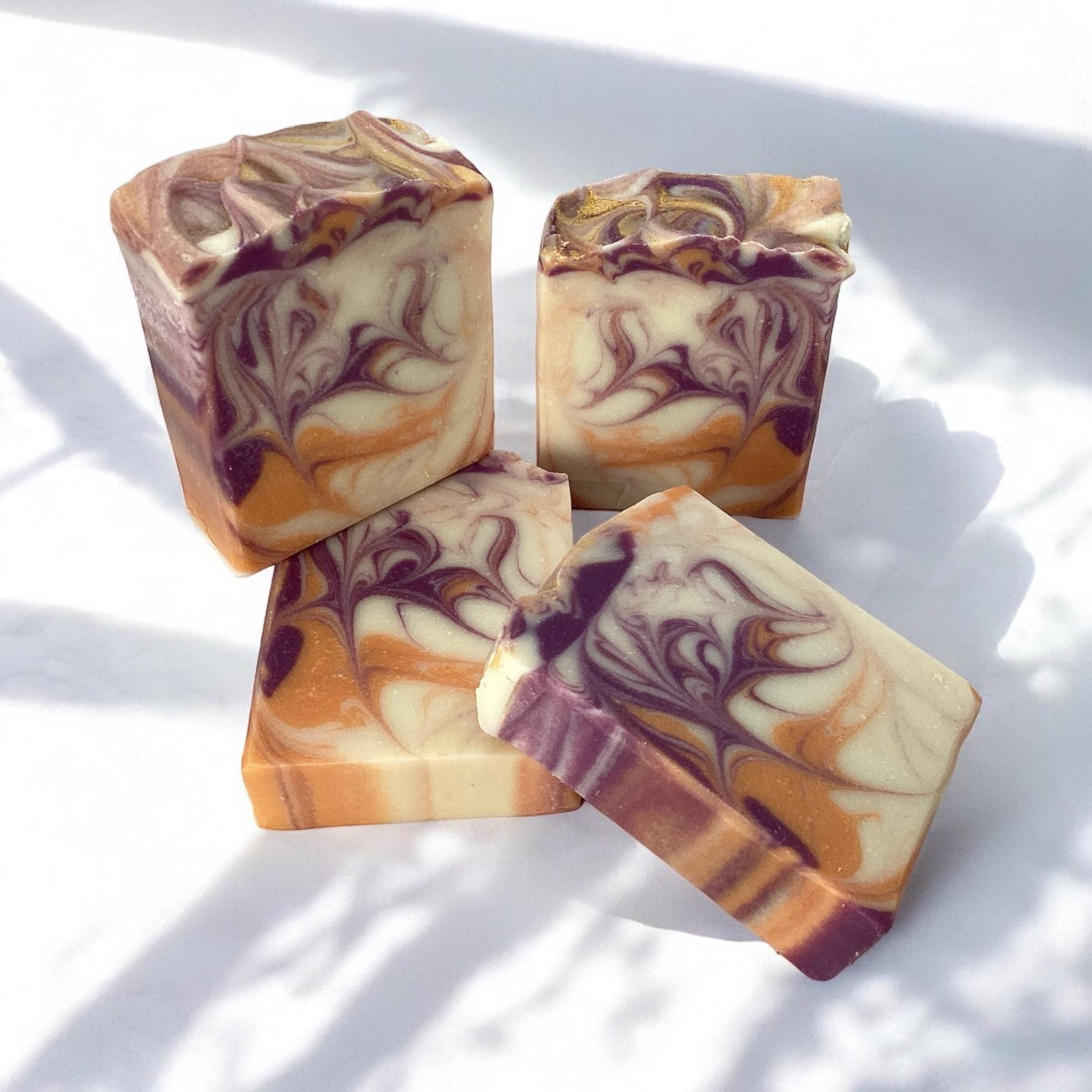 Glow With the Flow Soap-fall Sunset Bar Soaps, Fruity Citrus Scent ...