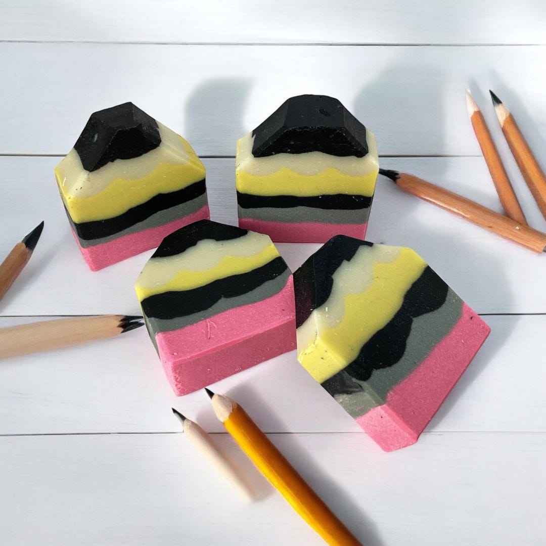 Schoolhouse Scribble Soap-pencil Soap, Teacher's Soap, Gift for Artists ...