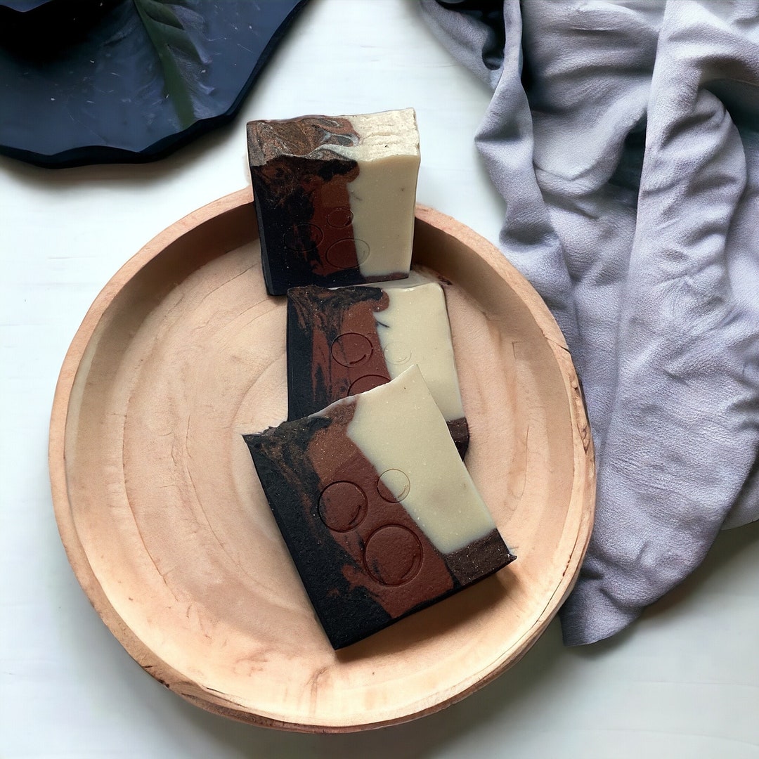Rugged Men’s Soap- Masculine Inspired Bar Soap, Teakwood + Leather ...