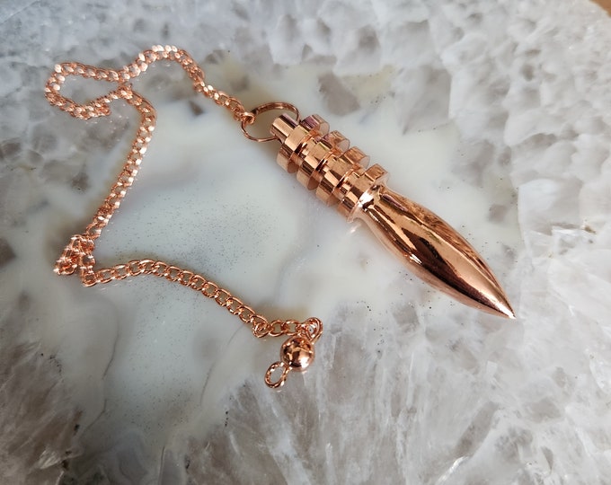 Copper Pendulum Egyptian Design Divination Tools Gift for Friend - Etsy