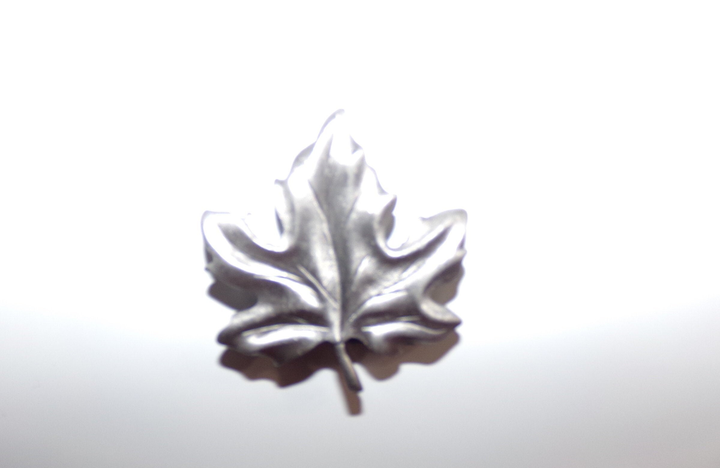 Pewter Maple Leaf Refrigerator Magnet - Etsy UK