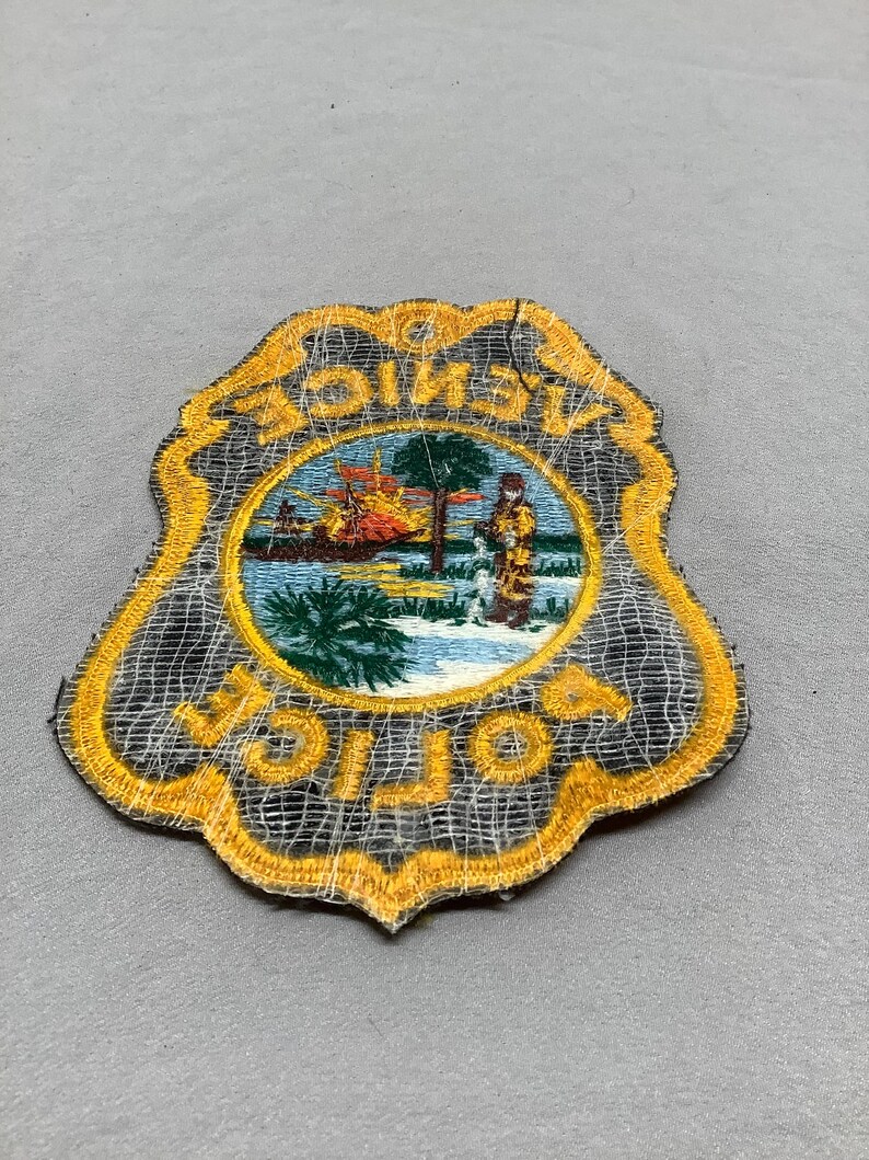 Venice Police Patch New Old Stock - Etsy