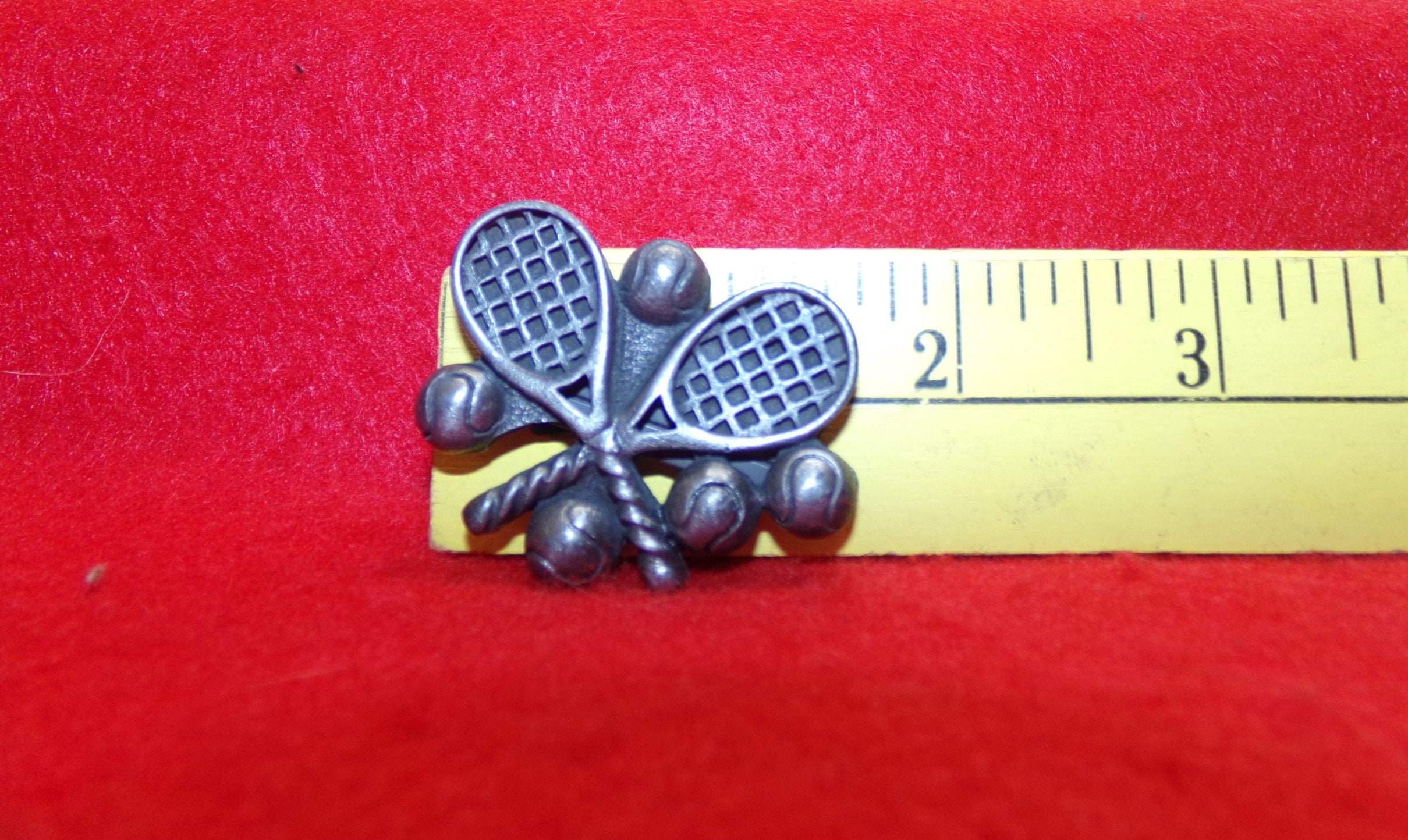 Tennis Racket and Ball Pewter Refrigerator Magnet - Etsy