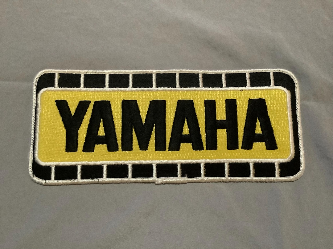 Vintage YAMAHA Motorcycles Racing Embroidered Iron/sew-on Patch New Old Stock - Etsy
