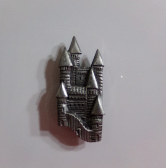 Pewter Castle Refrigerator Magnet - Etsy