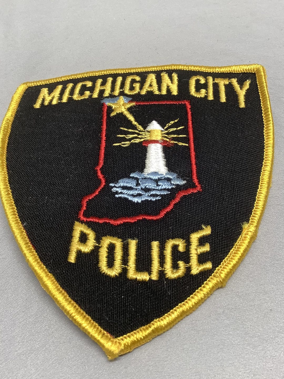 Michigan City Indiana Police Patch New Old Stock - Etsy