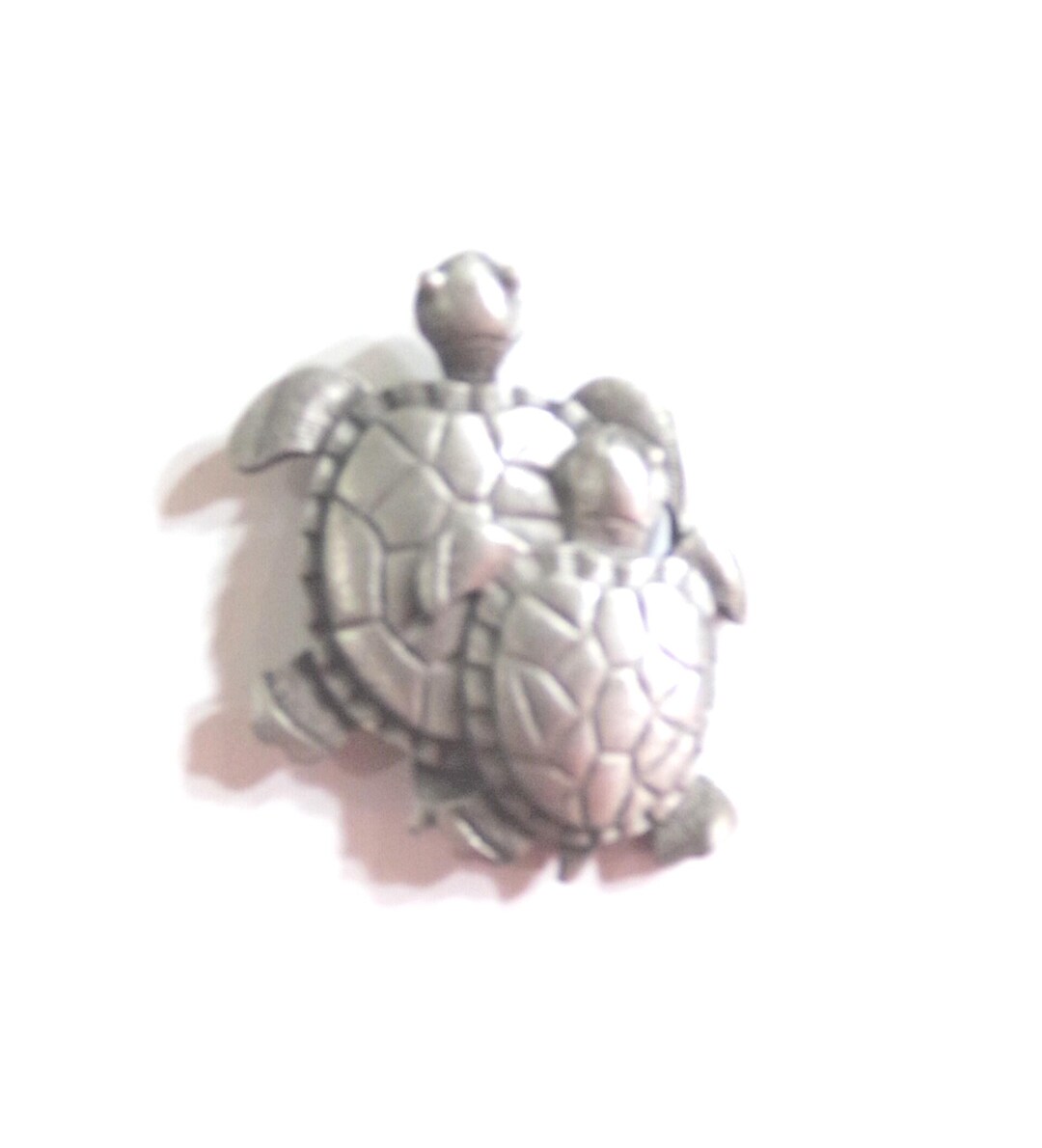 Pewter Turtles Refrigerator Magnet - Etsy