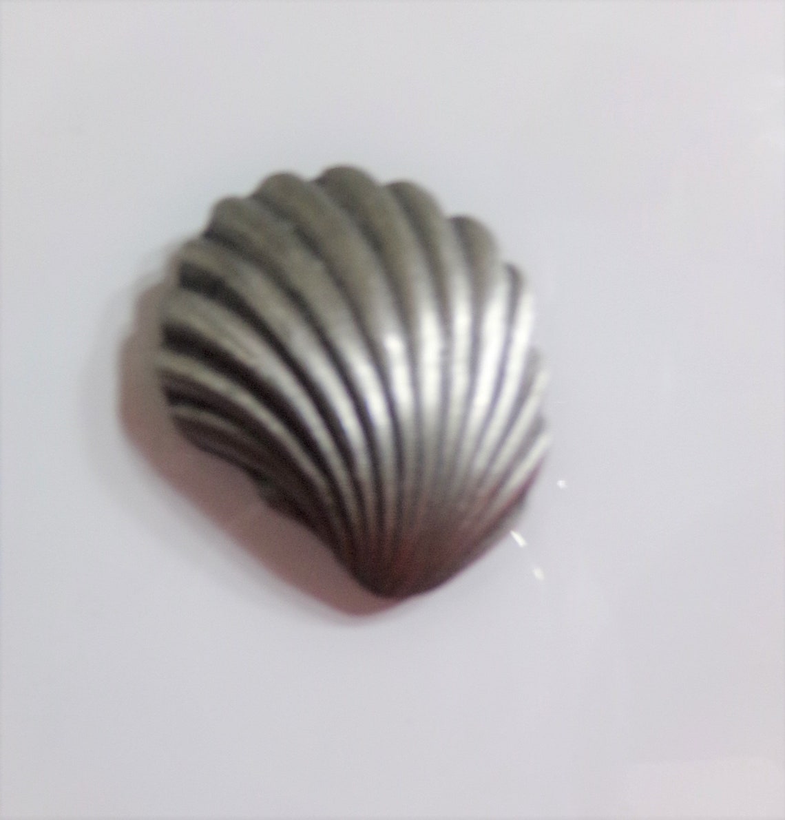 Pewter Seashell Refrigerator Magnet - Etsy