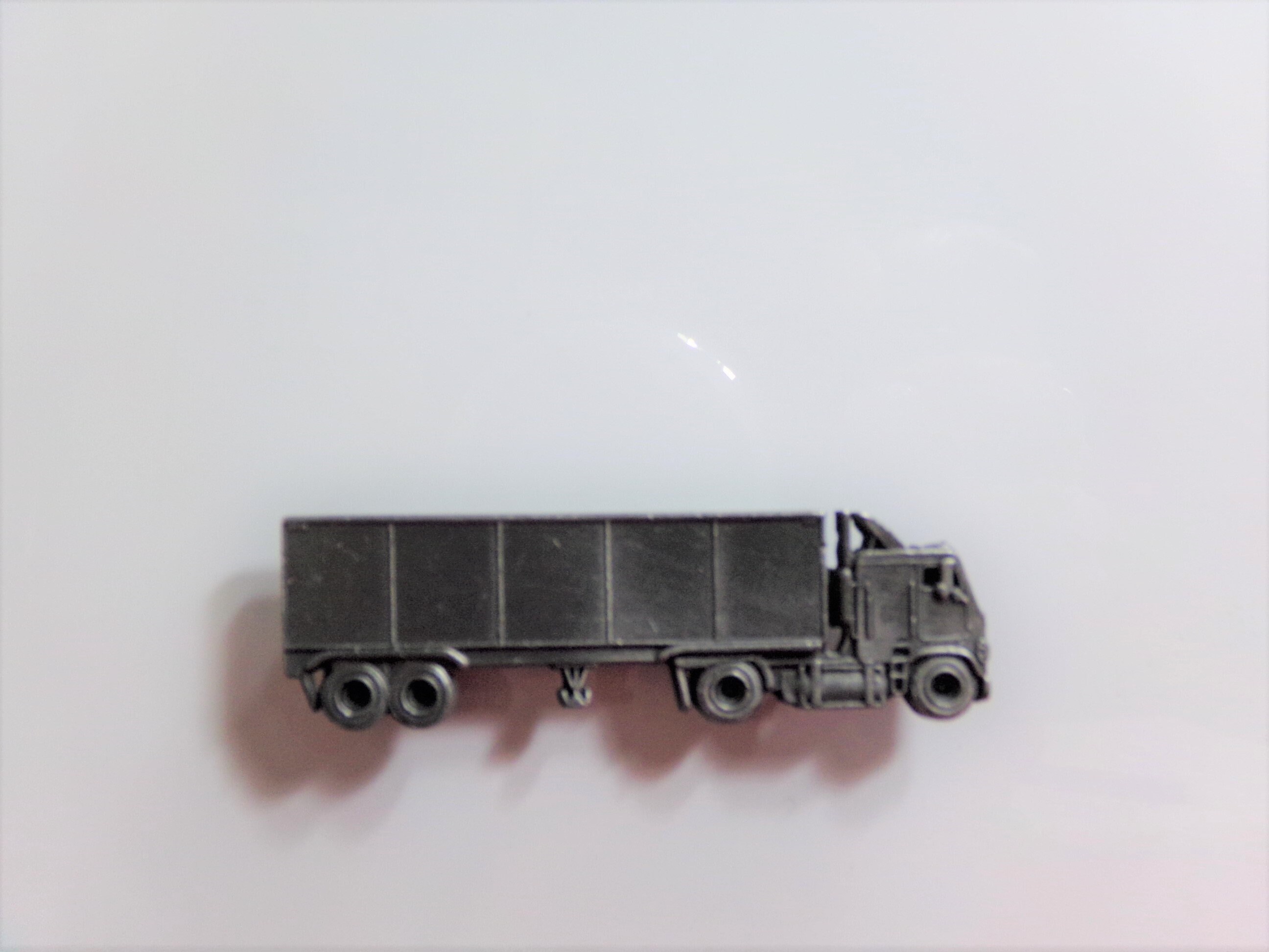 Pewter Cab Over Tractor Trailer Refrigerator Magnet - Etsy