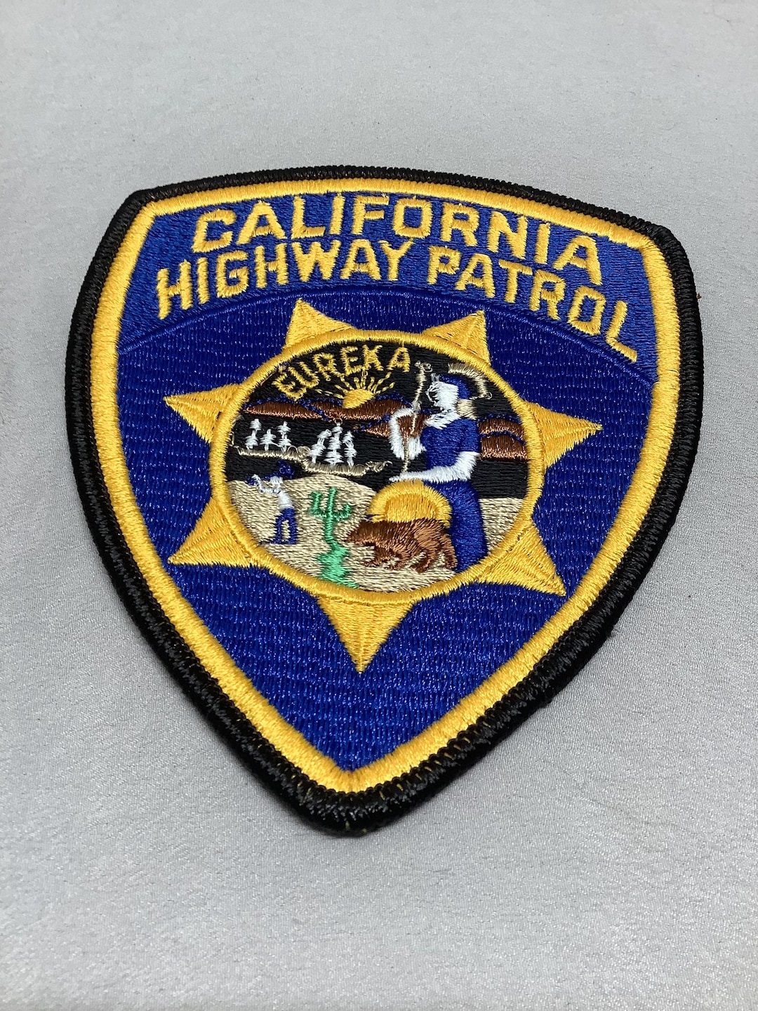 Vintage California Highway Patrol Eureka Patch New Old Stock - Etsy