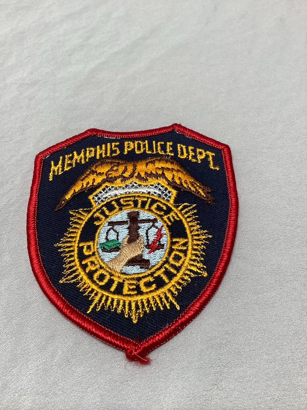 Vintage Memphis Tennessee Police Department Patch - New Old Stock - Etsy