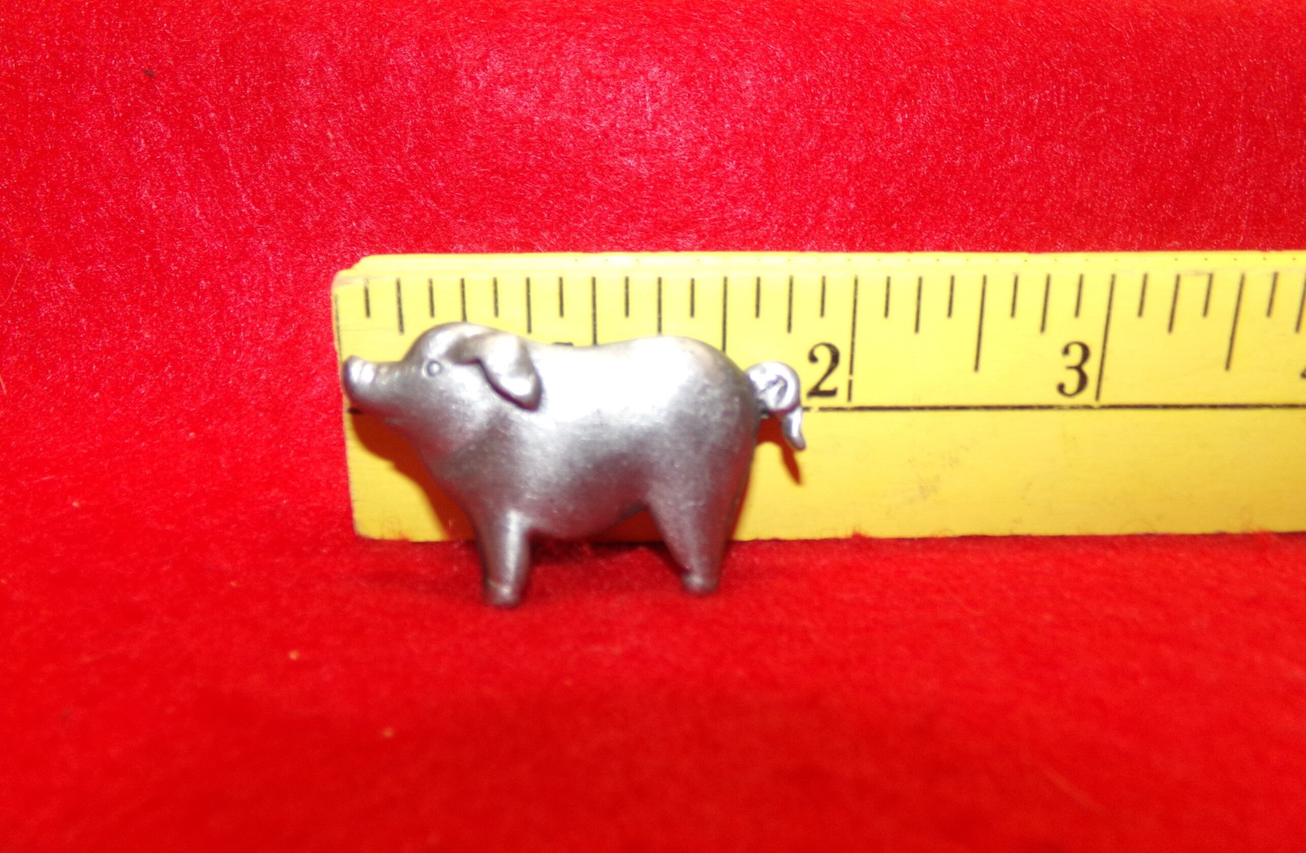 Pig Pewter Refrigerator Magnet - Etsy