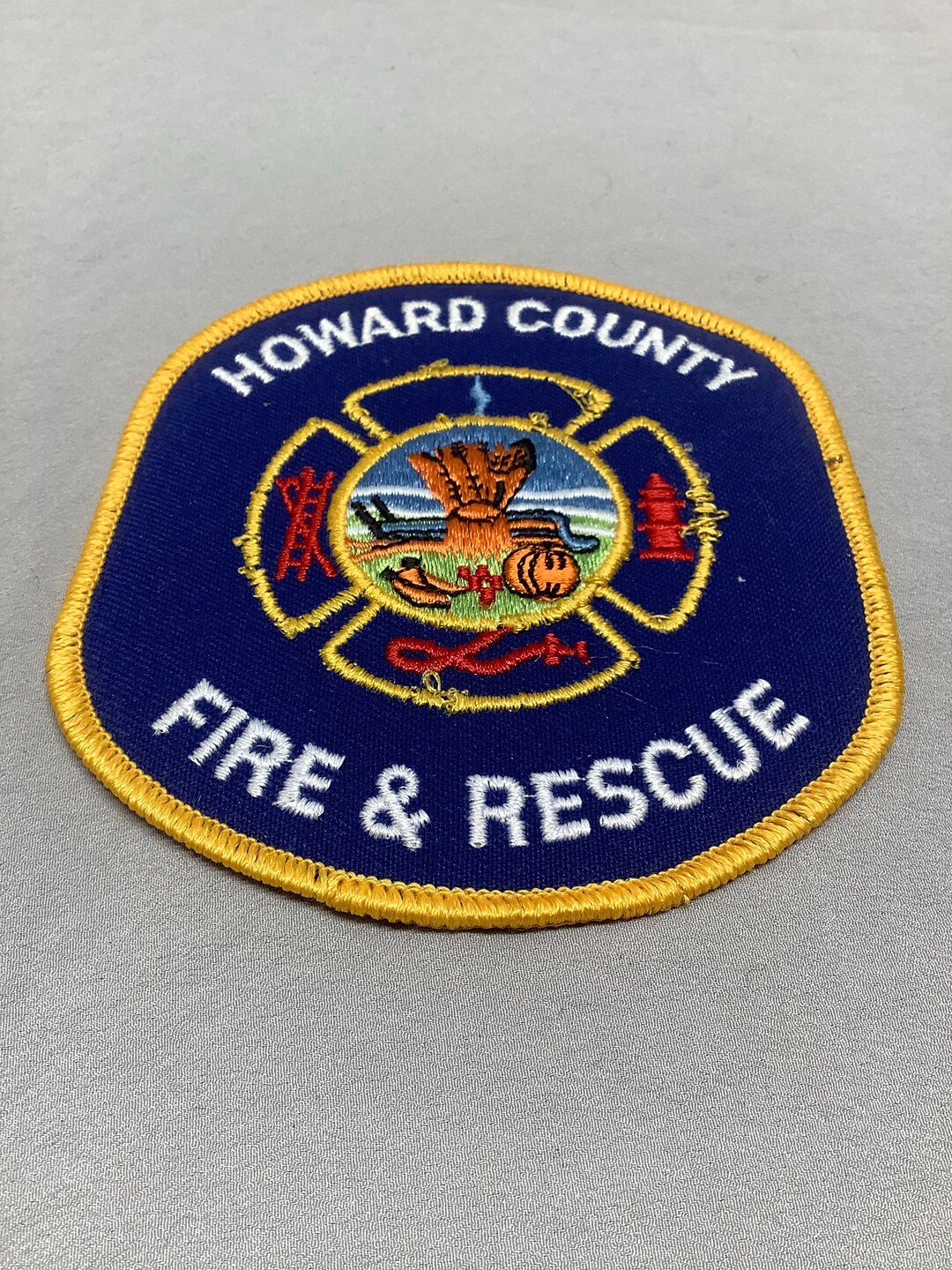 Howard County Fire & Rescue Patch - New Old Stock - Etsy