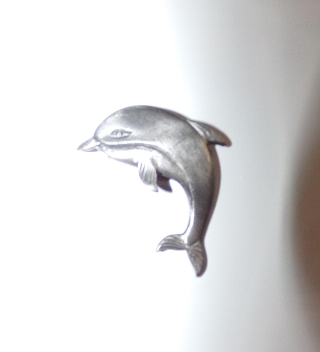 Pewter Dolphin Refrigerator Magnet - Etsy