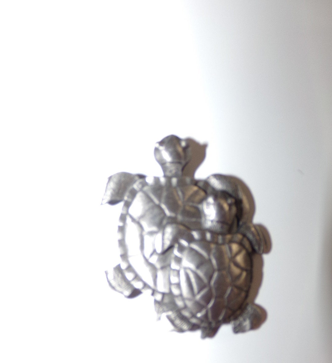 Pewter Turtles Refrigerator Magnet - Etsy